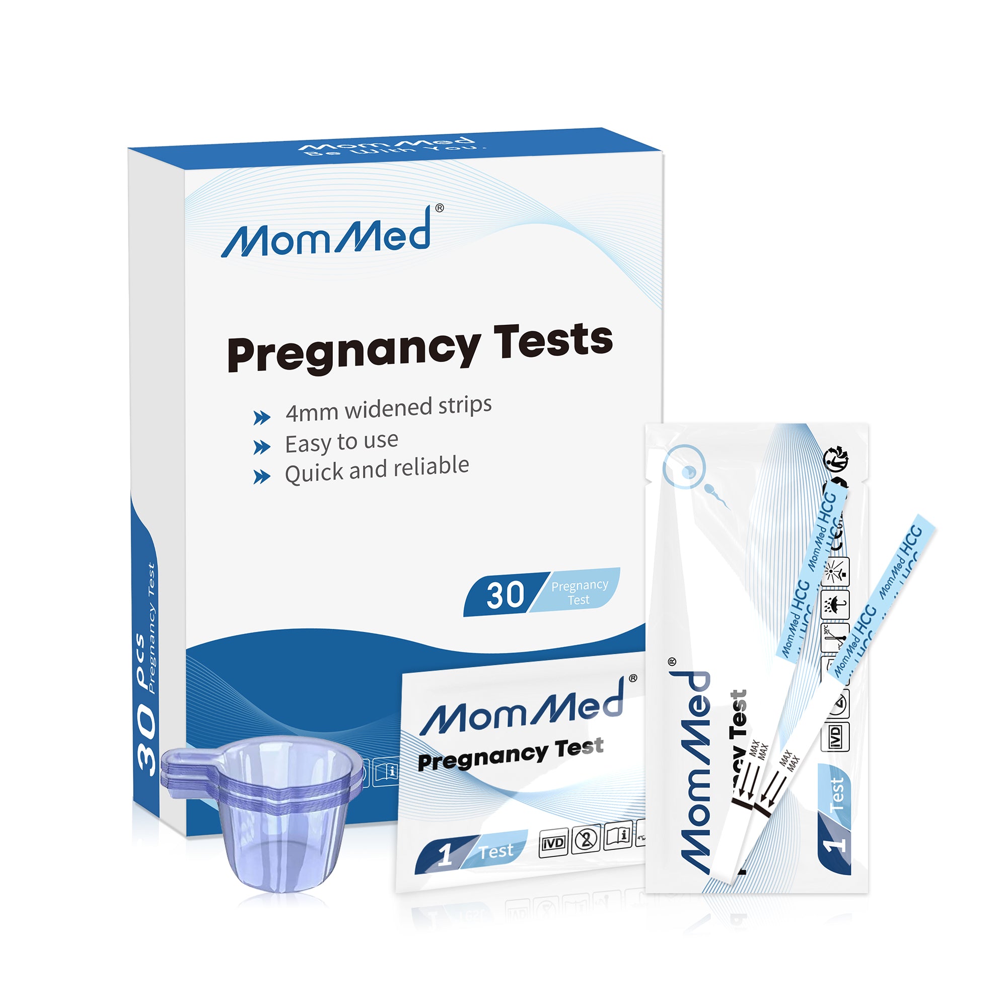 Pregnancy Test Strip & Early Pregnancy Strip Test – MomMed